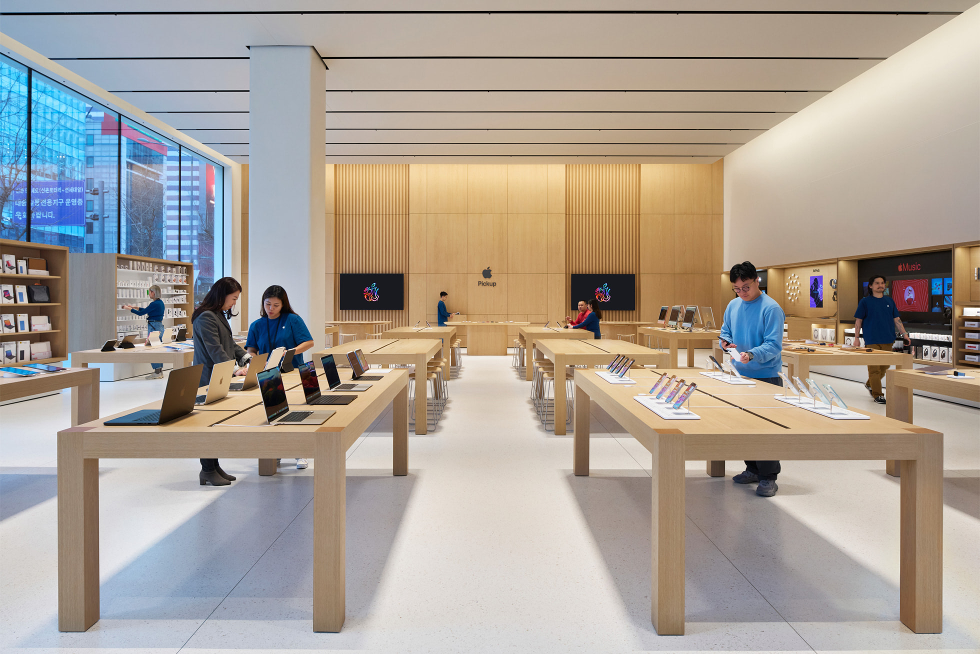Apple Hongdae 零售店将于本周六（1 月 20 日）迎来首批顾客 - Apple (中国大陆)
