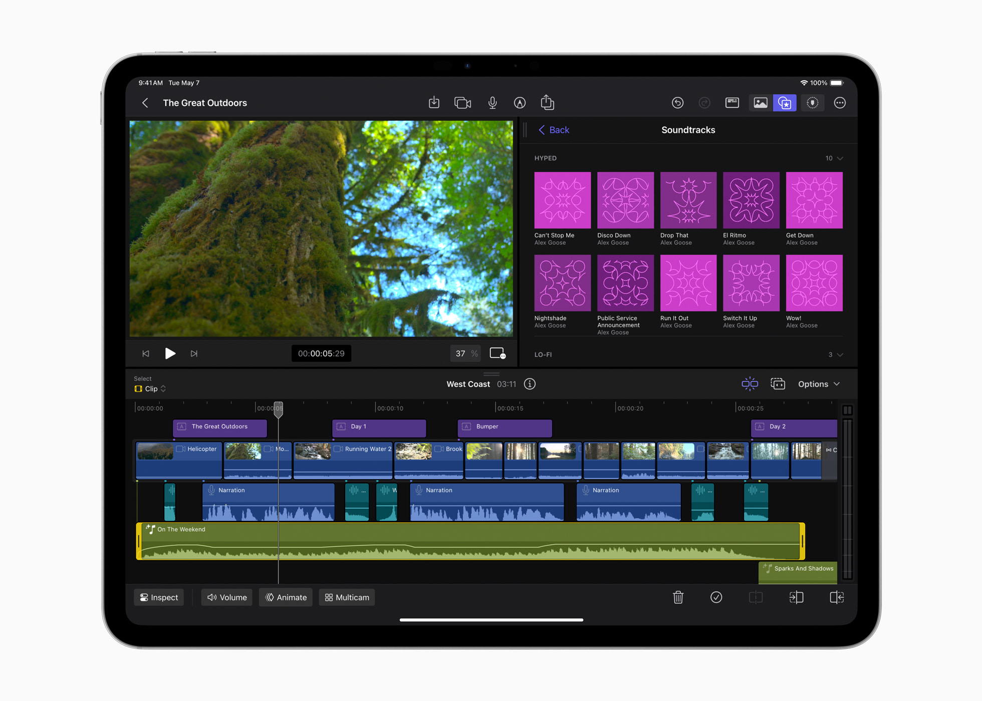 Final Cut Pro 以 iPad 版的实时多机位功能和 Mac 版的全新 AI 功能开创视频创作新体验 - Apple (中国大陆)