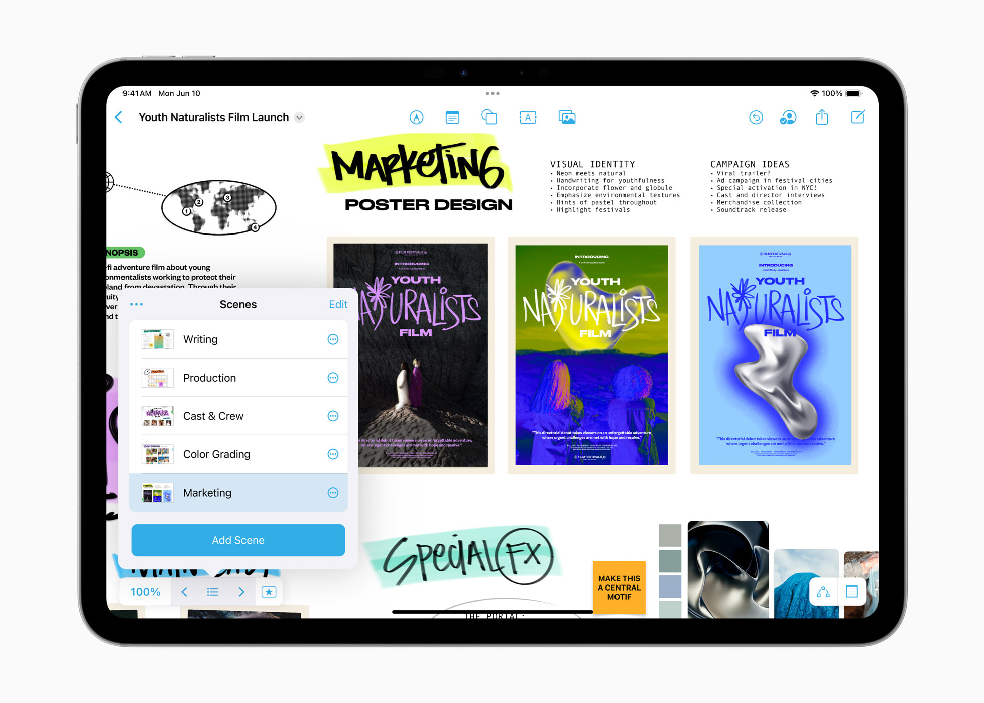 iPadOS 18 推出强大智能功能与专为 Apple Pencil 打造的 app - Apple (中国大陆)