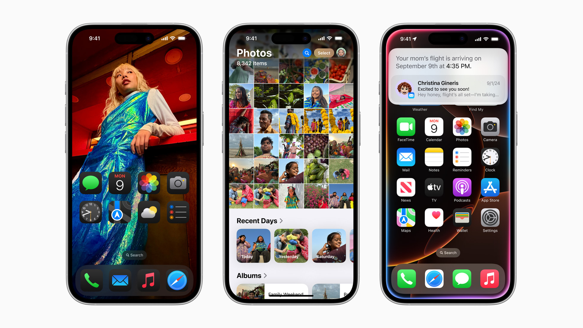 iOS 18 今日发布，iPhone 个性化和功能更进一步 - Apple (中国大陆)