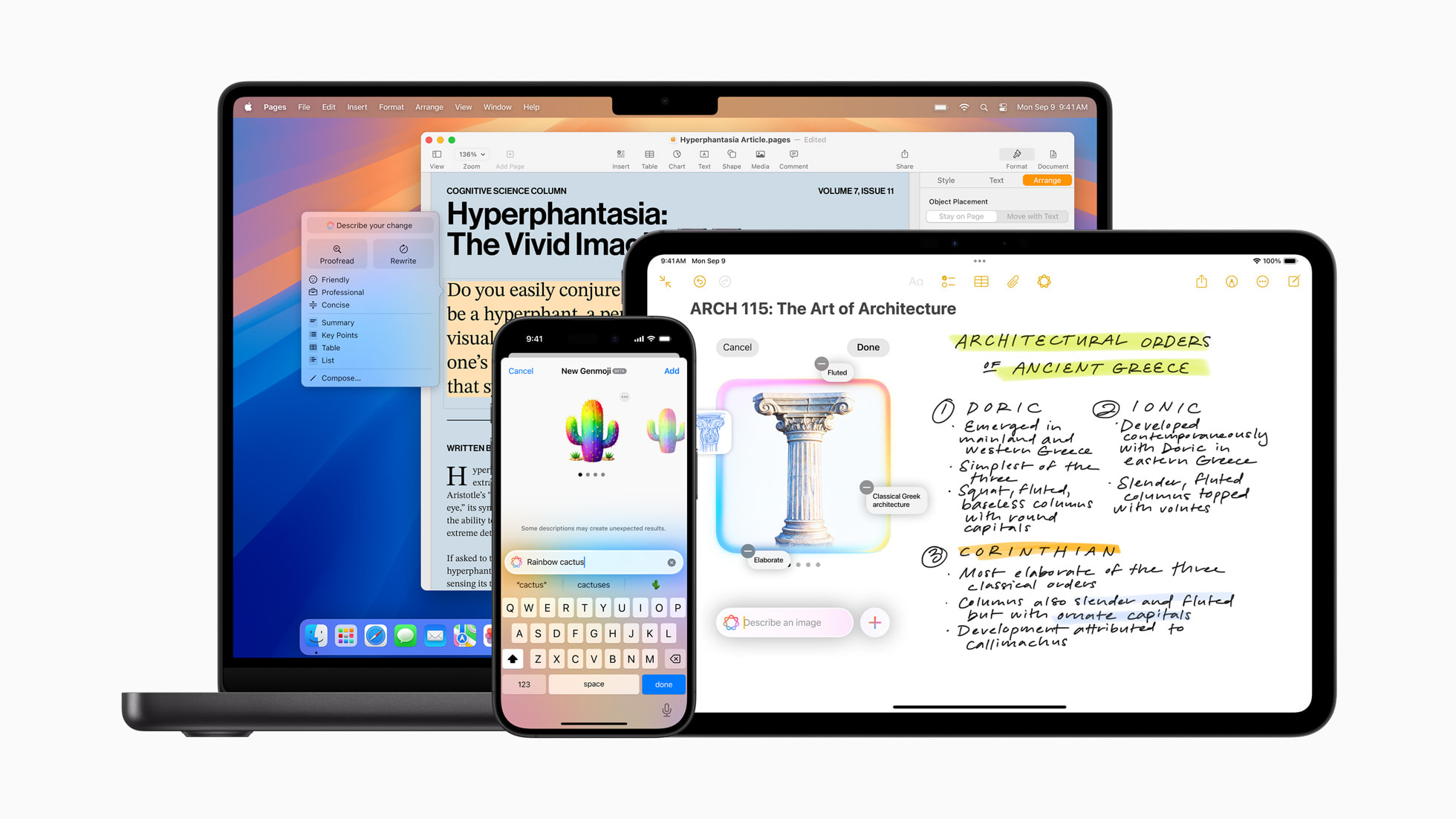 Apple 智能推出图乐园、智绘表情等更多功能 - Apple (中国大陆)