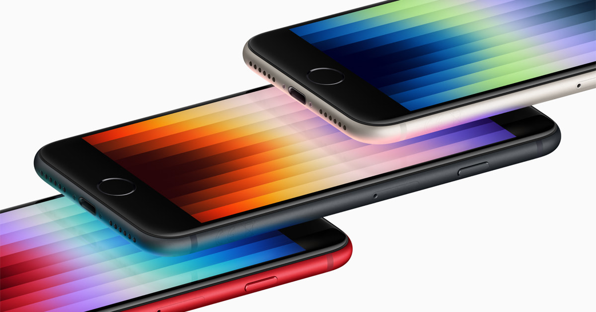Apple 发布全新 iPhone SE：采用经典设计的强大智能手机 - Apple (中国大陆)
