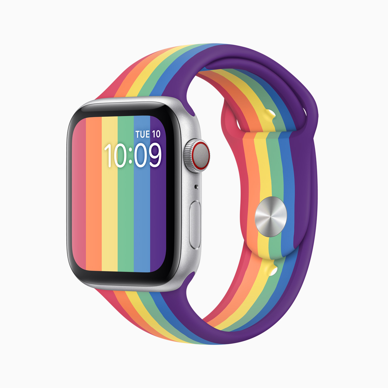 随着彩虹季活动以虚拟形式举行，Apple Watch 彩虹版系列助力全球相关群体和倡议团体继续壮大 - Apple (中国大陆)